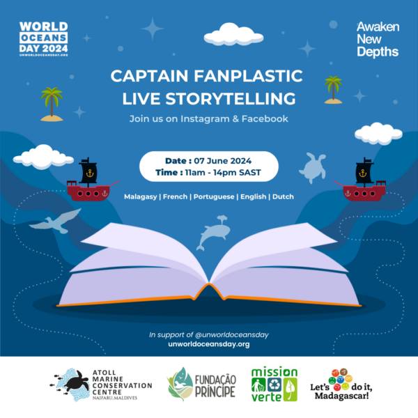 Captain Fanplastic LIVE Storytelling - United Nations World Oceans Day